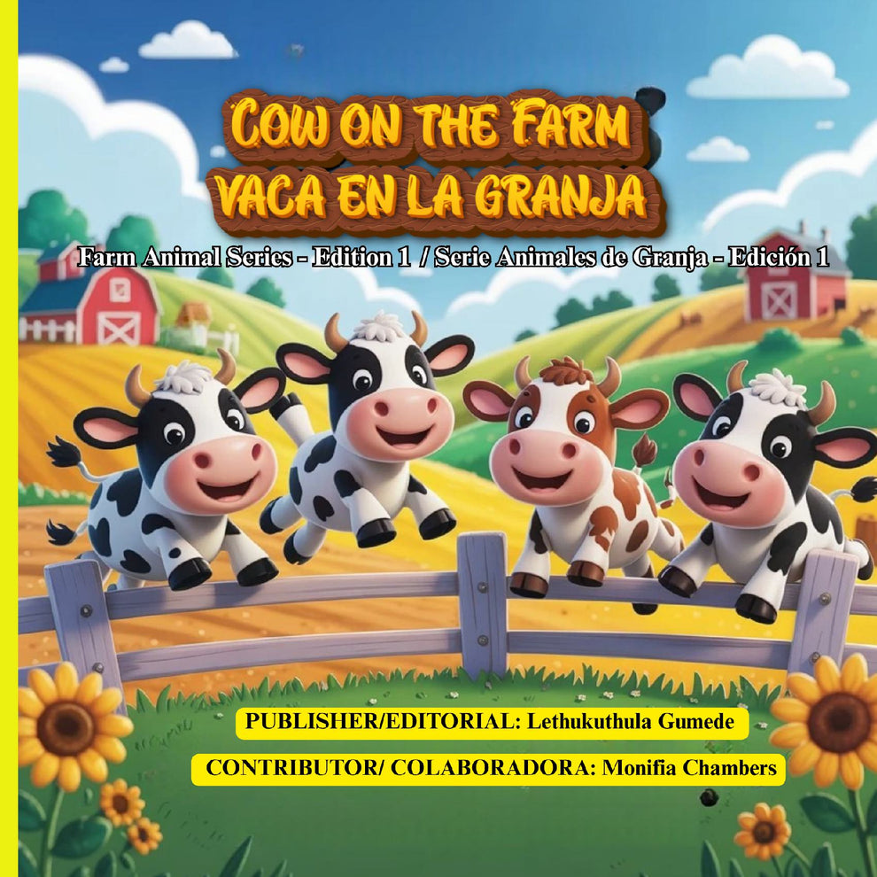 Bilingual Picture Book: Cow on the Farm / Vaca en la Granja - Kids 5-9 ...
