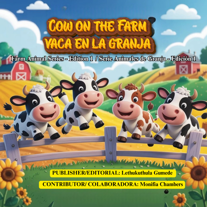 Bilingual Children's Book: Cow on the Farm / Vaca en la Granja - Ages 5 ...